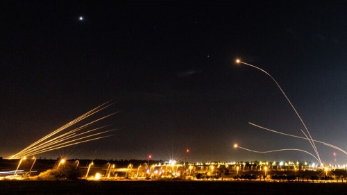 IDF Battle Video: Footage from Last Night's Dozens of Interceptions