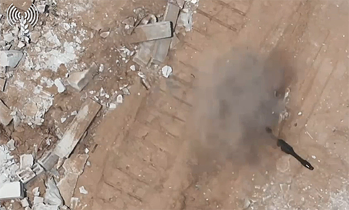 RARE IDF VIDEO: Troops kill terrorist exiting tunnel with RPG