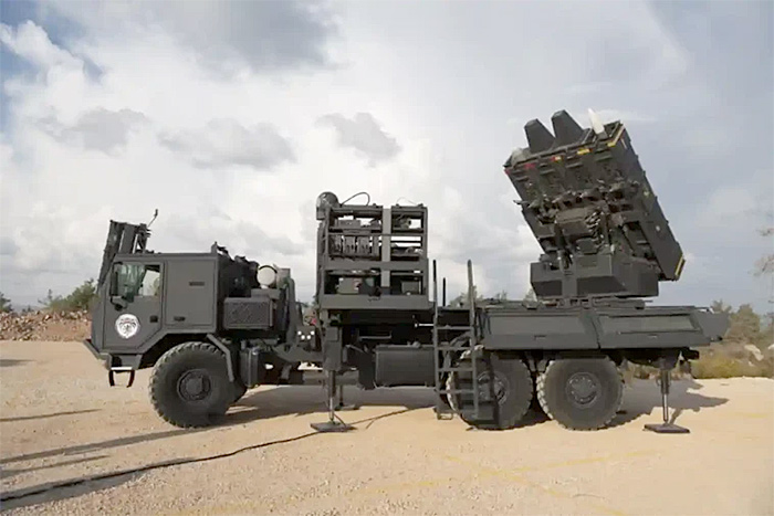 Israel delivers first Spyder air defense system to the Czechs