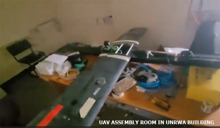 IDF VIDEOS: UNWRA compound held UAVs, munitions and war rooms