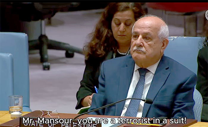 WATCH: You are a ‘terrorist in a suit,’ Israeli envoy says to ...