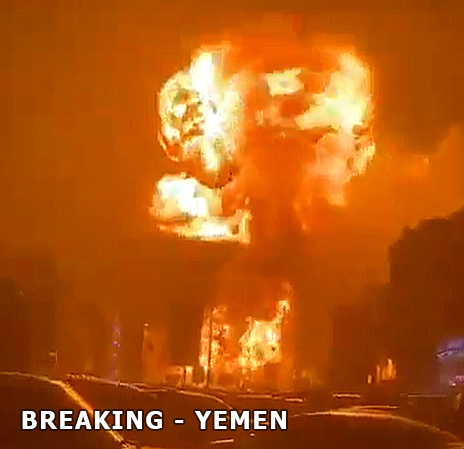 ICYMI: BREAKING-VIDEO: Huge explosion in Aden, Yemen
