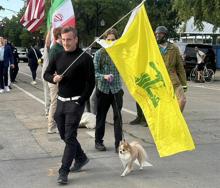 ICYMI: Guess who came to demonstrate at the DNC for Hezbollah!