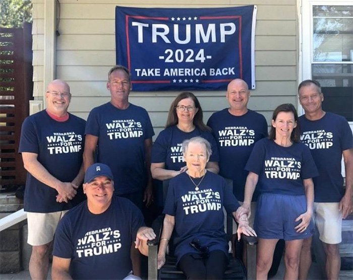 Meet the "Waltz family for Trump"