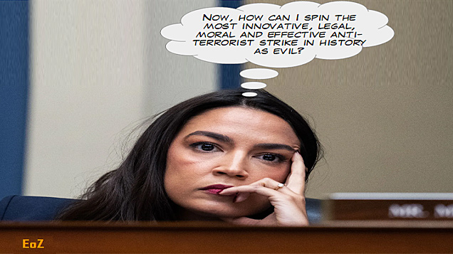 AOC makes a fool of herself again in claim on Pager Attacks