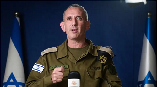 IDF Spokesman Rear Adm. Daniel Hagari update