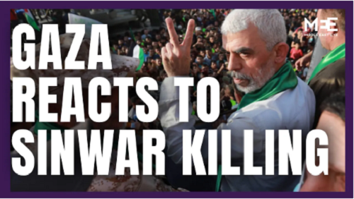 WATCH: How are Gazans reacting to Sinwar’s assassination?