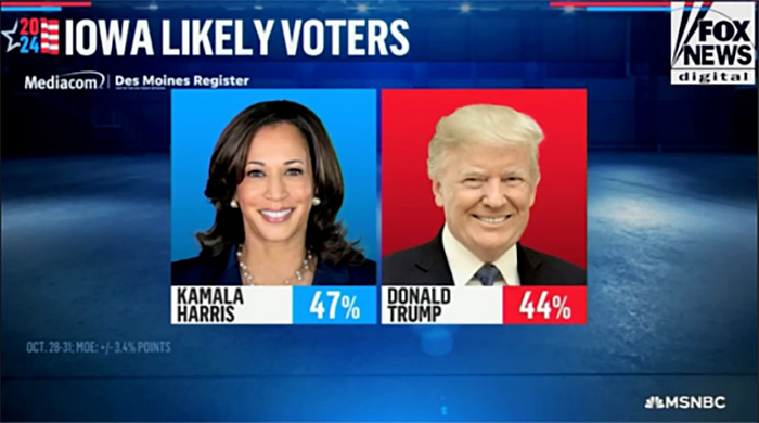 WATCH: THE BIG BLUE IOWA POLL THAT WASN'T