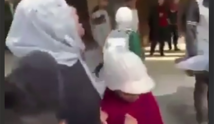 WATCH: One brave woman in Gaza confronts Hamas terrorists
