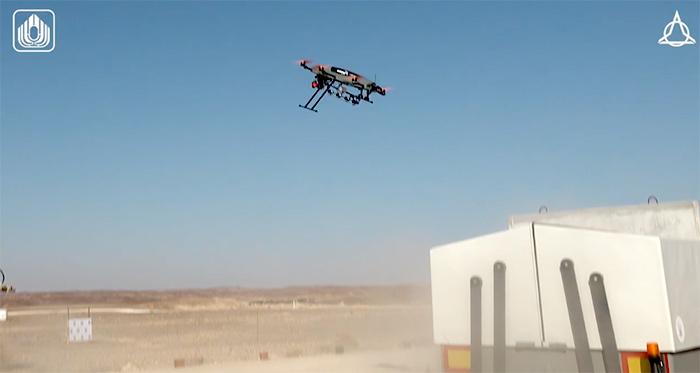 WATCH: Israel MOD presents developments in anti-UAV weapons