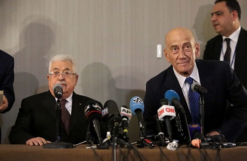 ICYMI: Olmert’s 2008 Palestinian state map revealed for first time