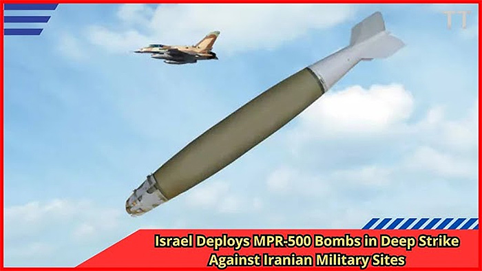 ICYMI: Israel uses MPR-500 bomb in devastating strike on Iranian ...