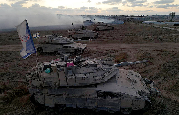 AMIT SEGAL: IDF tanks are in the heart of Gaza City