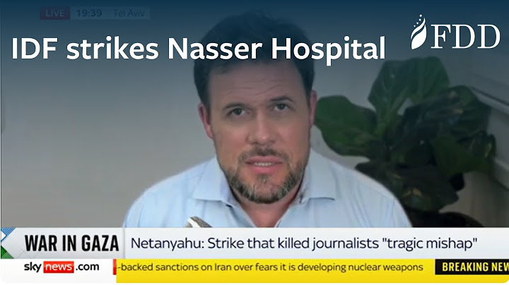 ICYMI: WATCH: Jonathan Conricus on the IDF strike on Nasser hospital ...
