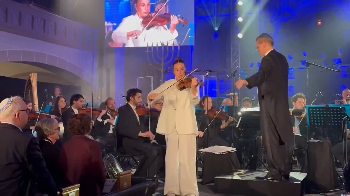 ICYMI: WATCH: Agam Berger opens Jewish festival with Hatikvah