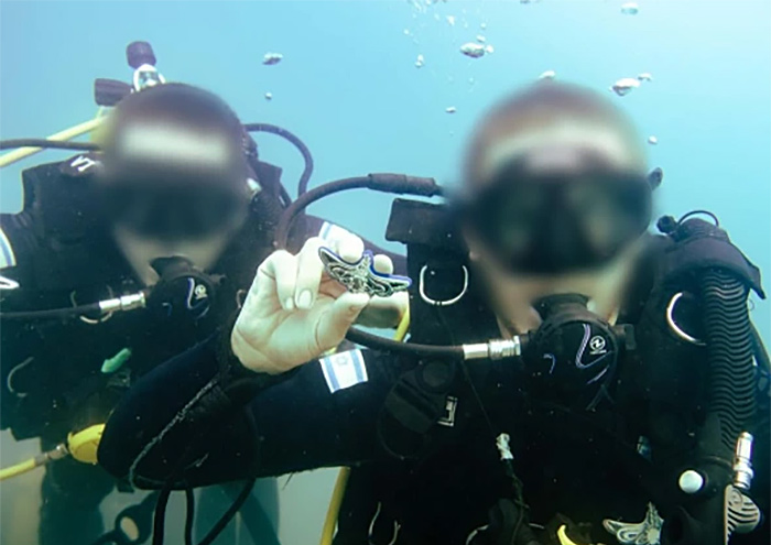 IDF sea commandos received the pin after a year - underwater!