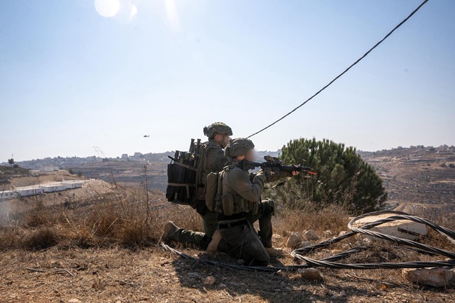 WATCH: IDF military exercises continue in Judea and Samaria