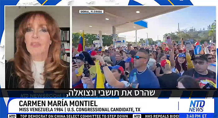 VIDEO NEWS REPORT: Former Miss Venezuela: "A light at the end of the ...