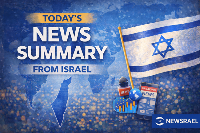 Today's News Summary from Israel: January 14, 2025 - Morning